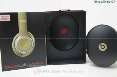 China Beats by Dre Studio 2.0 Wireless Headband Headphones - Champagne Gold made in china grgheadset.com for sale