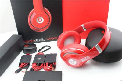 China Beats by Dr. Dre Studio 2 2.0 Headphones Over-Ear Noise Cancellation Headband Red for sale
