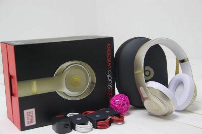 China Apple Beats by Dr. Dre Studio 2.0 Wireless Headphones Gold made in china grgheadsets-com.ecer.com for sale
