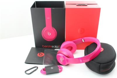 China beats Solo 2 Stereo Wired On Ear Pink Headphones- Pre Owned- Excellent Condition made in china from Golden Rex Group ltd for sale