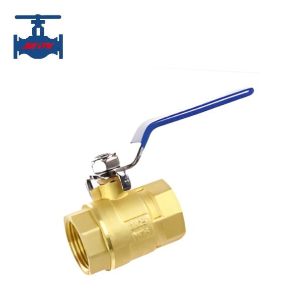 Quality Male Female Thread Yellow Brass Ball Valve For Water And Gas for sale
