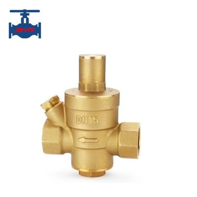 China ISO9001 and ISO14001 Certified Threaded Brass Pressure Reducing Valve with 18 Months Warranty for Water Steam and Oil Applications for sale