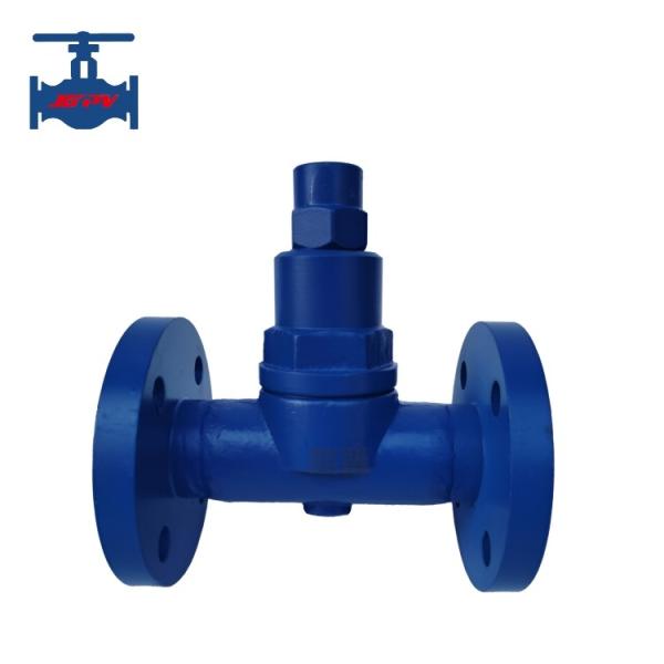 Quality Cast Steel Thermostatic Adjustable Bimetallic Steam Trap Displacement for sale