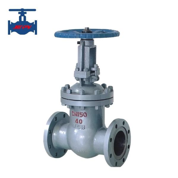 Quality Cast Steel Rising Stem Gate Valve Rigid Wedge Gate Valve For Water / Steam / Oil for sale