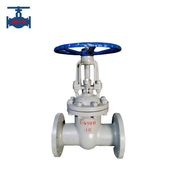 Quality Cast Steel WCB Wedged Gate Valve Flange Connection For Water / Steam And Oil Use for sale