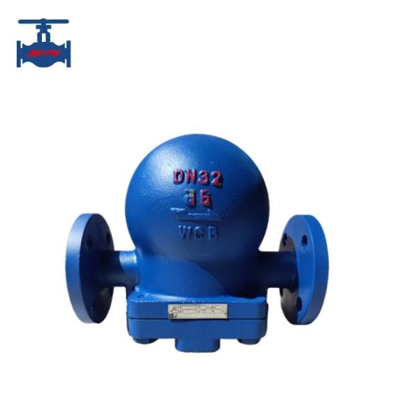Quality Cast Steel ASTM A216-WCB Level Ball Float Steam Trap For Air And Steam Use for sale