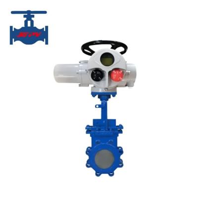 China Water Medium Type Full Round Straight Through Knife Gate Valve With Sealing Performance for sale