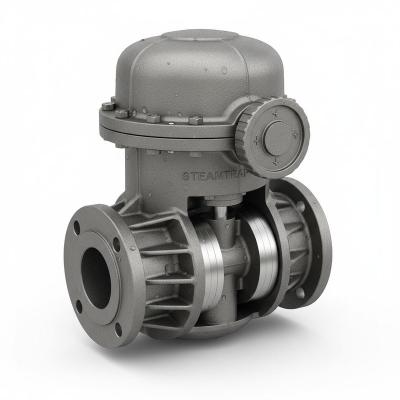 China Cast Steel Adjustable Bimetallic Steam Trap Valve with Large Drainage Capacity and DN15-DN50 Port Size for sale
