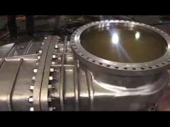 Ductile Iron Concentric Flanged Type EPDM Rubber Lined Butterfly Valve