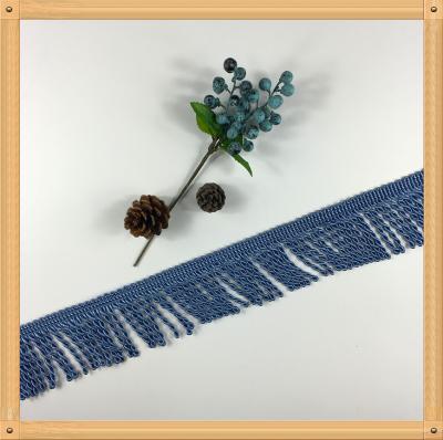 China High Quality Cotton Bullion Tassel Brush Trimming  fringe Used For Sofa And Pillow for sale