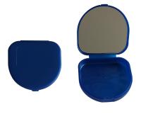 China PP Plastic Dental Denture Box With Mirror for sale