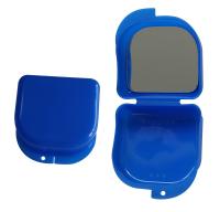 China PP Plastic Dental Denture Box With Mirror for sale