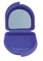 China PP Plastic Dental Denture Box With Mirror for sale