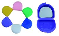 China PP Plastic Dental Denture Box With Mirror for sale