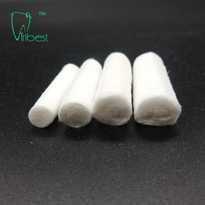 Cina Cotone altamente assorbente Gauze Roll, ovatta dentaria Rolls 12x38mm in vendita
