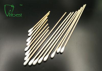 Cina Applicatori di legno forniti di punta cotone sterile a 6 pollici in vendita