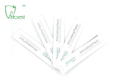 Cina carta di articolazione dentaria eliminabile 30um di 110x21mm in vendita