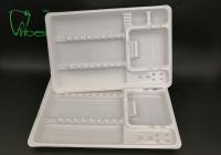 China White Electronics Packaging Disposable Plastic Tray for sale