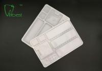 China White Electronics Packaging Disposable Plastic Tray for sale