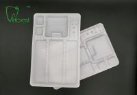 China White Electronics Packaging Disposable Plastic Tray for sale