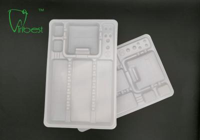 Cina Elettronica bianca che imballa vassoio di plastica eliminabile in vendita