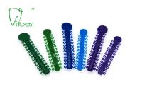China Rubber Chain Code Dental Orthodontic Ligature Ties for sale