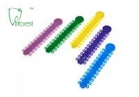 China Rubber Chain Code Dental Orthodontic Ligature Ties for sale