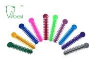 China Rubber Chain Code Dental Orthodontic Ligature Ties for sale