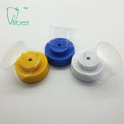 Cina 60 fori intorno al supporto dentario di Burs, non sterilizzano nell'autoclave Endo File Holder in vendita