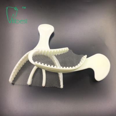 Cina Vassoio dentario bianco dell'impressione, vassoi Edentulous eliminabili dell'impressione in vendita