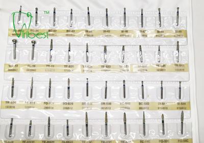 China Zilveren Tanddiamond burs, Wrijvinggreep Tandburs voor Hoge snelheid Handpiece Te koop