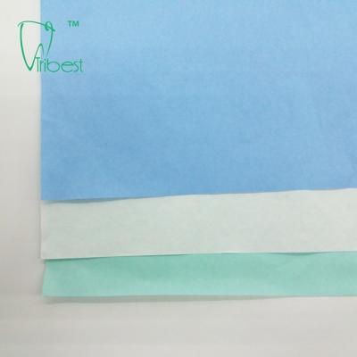 China papel crepom médico dental de 30x30cm Dispossable colorido à venda