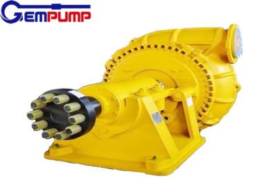 Cina Pompa di sabbia di dragaggio della grande particella della pompa di sabbia della ghiaia di 6/4D-G 1400rpm in vendita