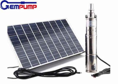 Cina Il pozzo trivellato solare a 4 pollici pompa la pompa solare 2.3m3/H dell'azienda agricola dell'agricoltura in vendita