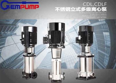 Cina 23 pompa a più stadi in-linea verticale della pompa centrifuga 0.37KW di acciaio inossidabile di Antivari in vendita