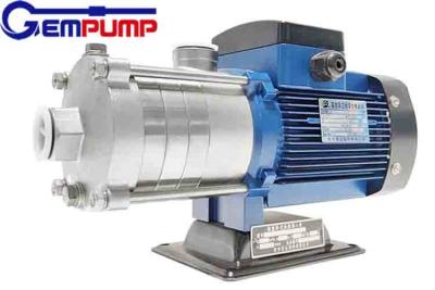 Cina Monofase a più stadi orizzontale 60HZ della pompa centrifuga di CHLF 8M3/H SS304 in vendita