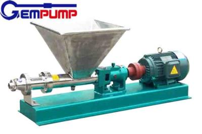 Cina Pressione bassa della pompa di vite di acciaio inossidabile del commestibile mono 1400rmp in vendita