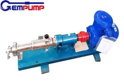 Cina Pressione bassa della pompa di vite di acciaio inossidabile del commestibile mono 1400rmp in vendita