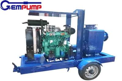 Cina Pompa idraulica di innesco di auto del motore diesel 1HP 2HP con il rimorchio delle ruote in vendita