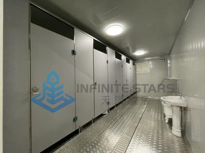 China Full Scene Prefab Toilet And Shower , Portable Prefabricated Steel Structure House for sale