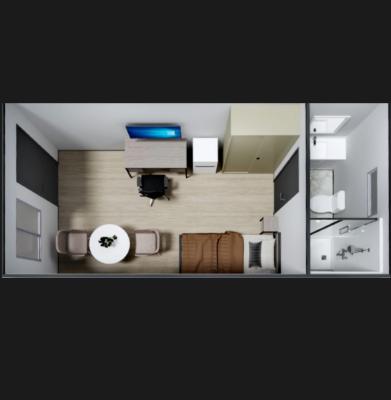 China Readymade Foldable Mobile Container House Quick Assembly Tiny Container Homes for sale