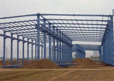 China Eco Friendly Steel Structural Construction Multi Storey Large Span Steel Structure Platform for sale