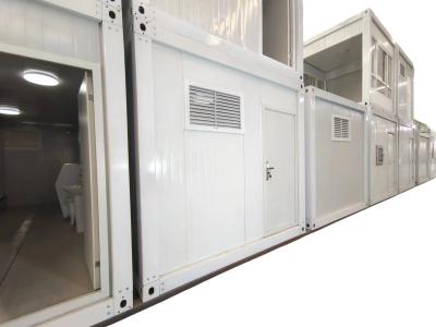 China Fast Build Prefabricated Modular Container House For Bathroom Restroom for sale