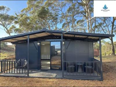 중국 폴더블 확장 가능한 박스 하우스 휴대용 환경 친화적 솔루션 빠른 설정 판매용