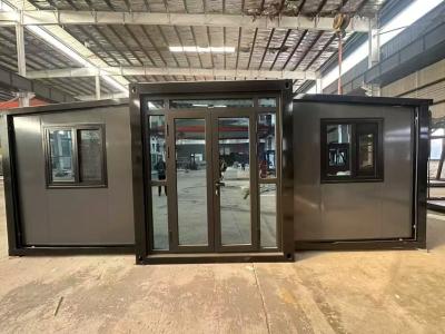 China Luxury Expandable Container House with 72㎡ Living Space 40ft Transport Size and 150mm EPS Insulation for sale