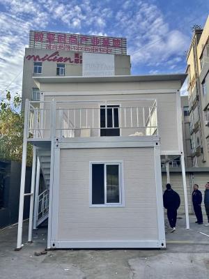 중국 맞춤형 레이아웃 2층 조립식 컨테이너 하우스 (3층 디자인 옵션 포함) 판매용
