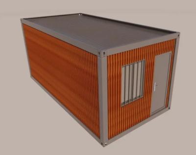 China Durable Galvanized Steel Prefabricated Container House with 50mm Insulated Panels and Modular Flexibility for sale