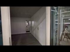 Op maat gemaakte 40 voet uitbreidbare containerhuizen modulair opvouwbaar 4 slaapkamers voorgefabriceerd klein met bad