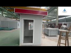 Se incluye una ventana de aluminio duradera de seguridad de acero móvil personalizable