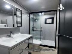 luxury expandable container house with 72㎡ living space 40ft transport size and 150mm eps insulation